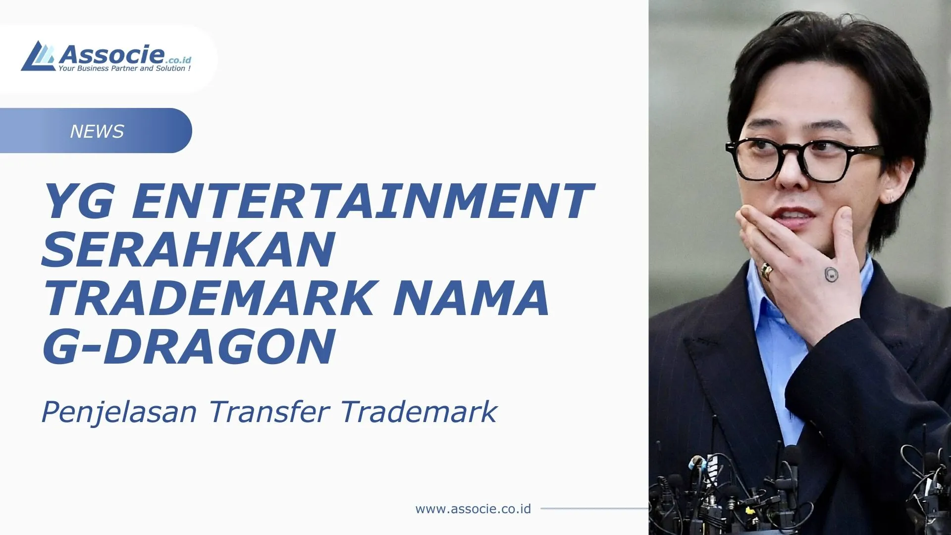 Resmi! YG Entertainment Serahkan Hak Merek Dagang ‘G-Dragon’ dan ‘GD ...